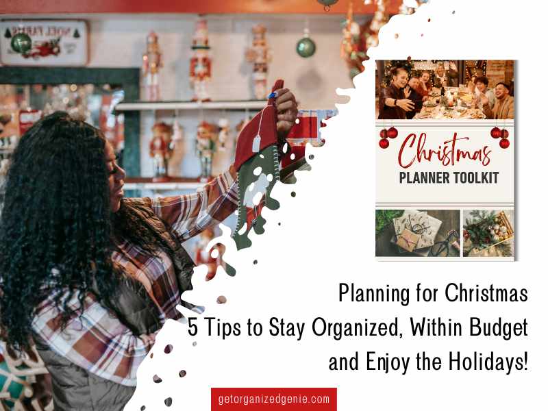 Planning for Christmas | How to get organized for the holiday season
